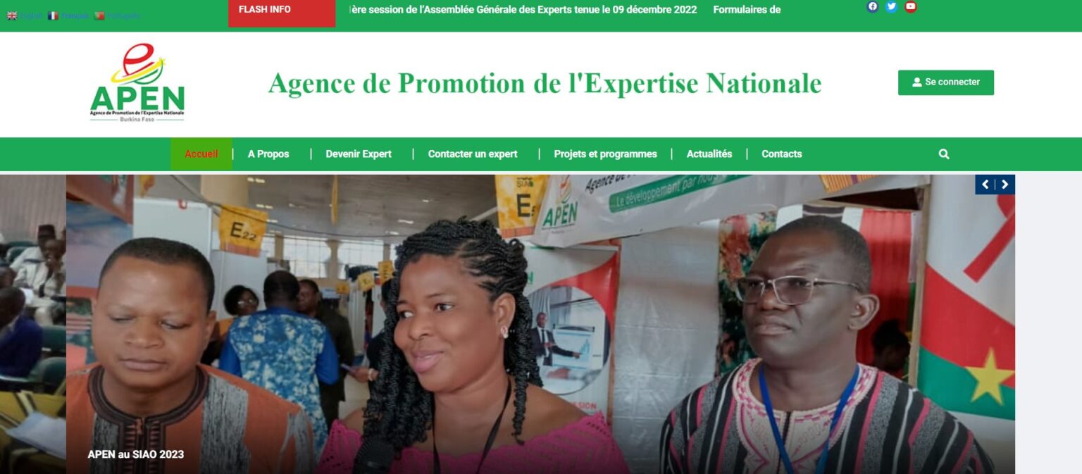 APEN : www.apen.bf, le nouveau site web pour promouvoir davantage l ...